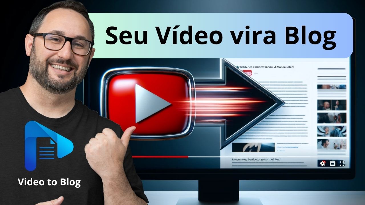 Video to Blog - Transforme Vídeos do YouTube em Posts